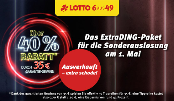 Extra Ding Baden Wurttemberg 2024